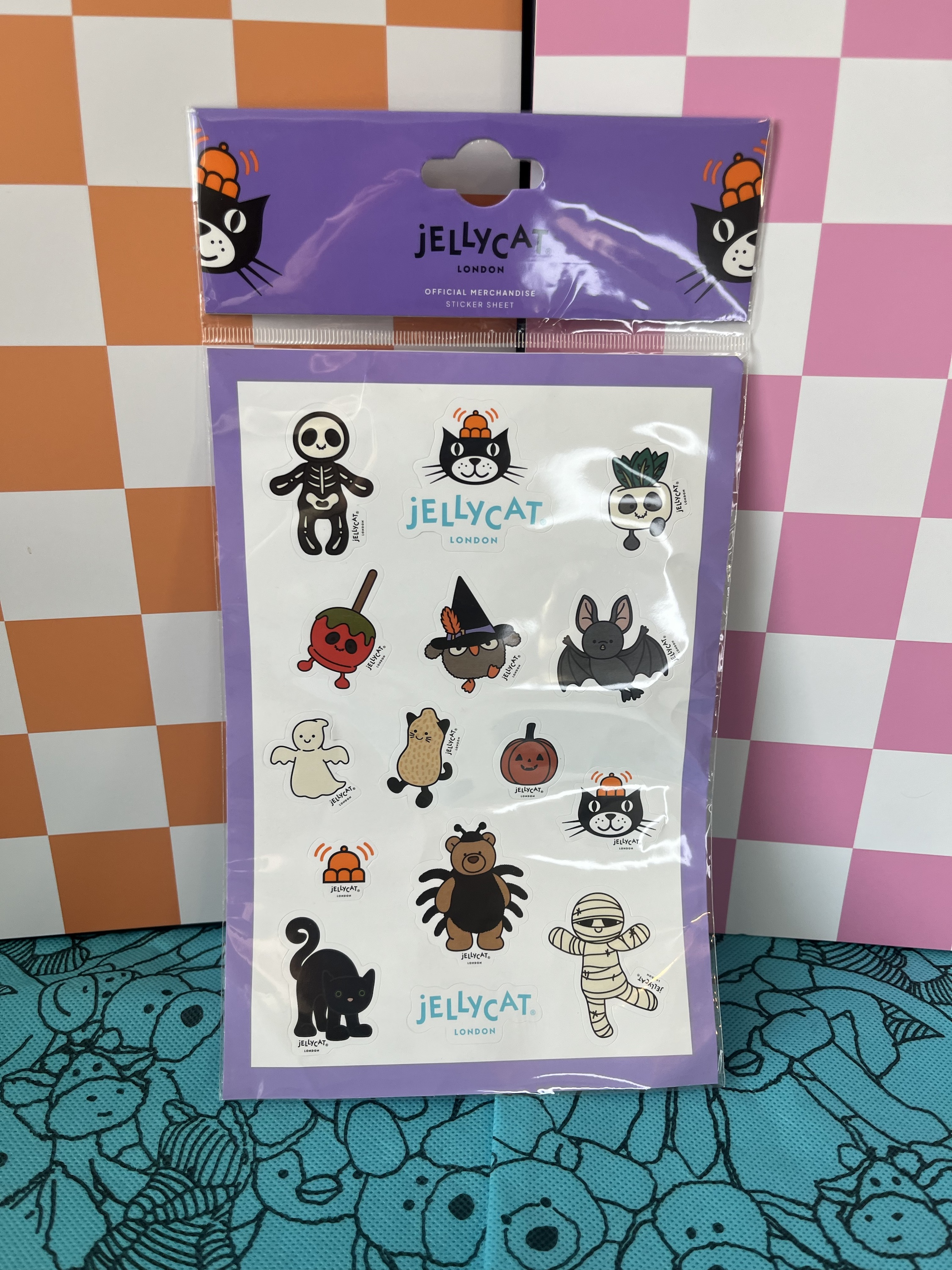Jellycat Halloween Sticker Sheet - The Jellyspot